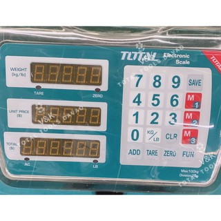 Total Electronic Scale 100KG. TESA31001 | Shopee Philippines