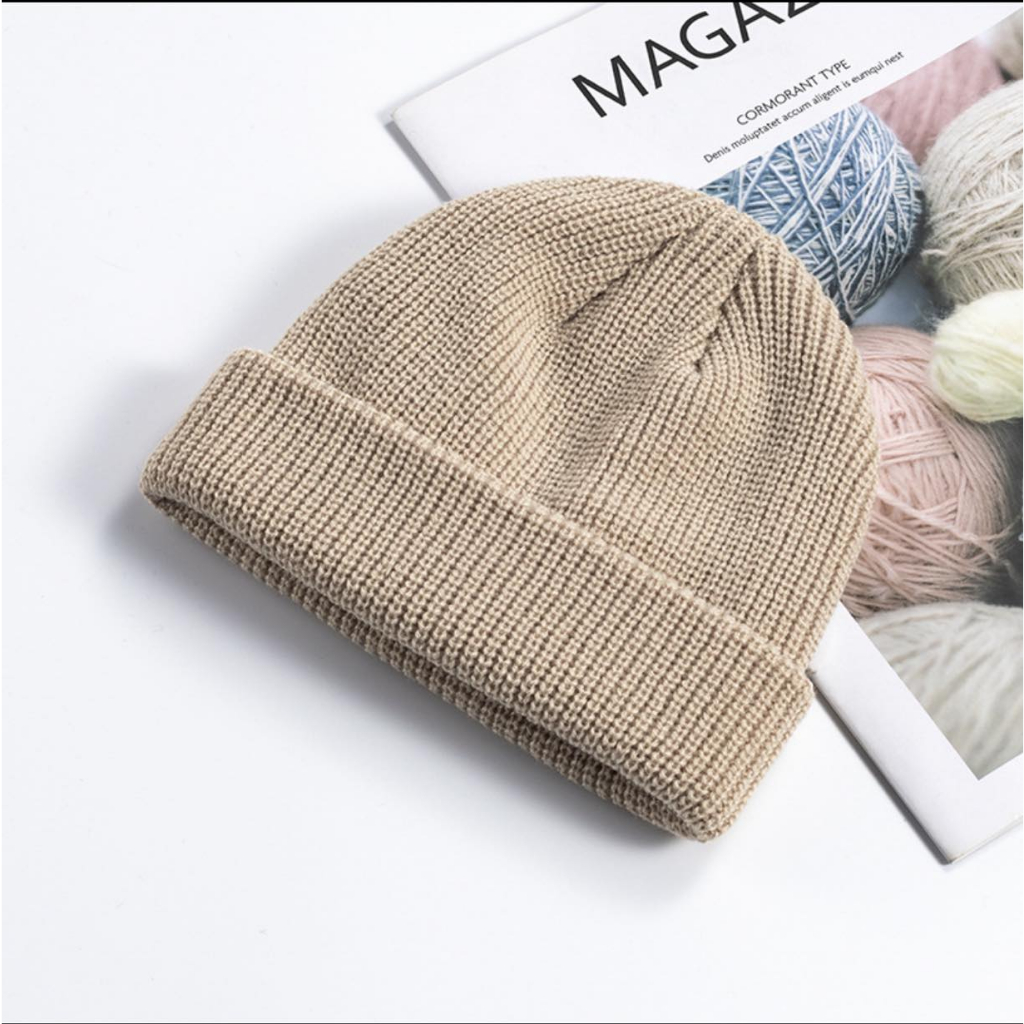 BGC Bonnet Round Hat Man's Woman's Beanie Plain Hat Ruffian Landlord ...