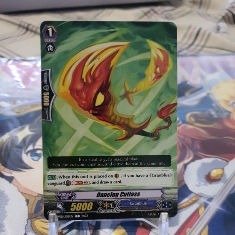 DANCING CUTLASS C D-PV01 CARDFIGHT VANGUARD ENGLISH | Shopee Philippines