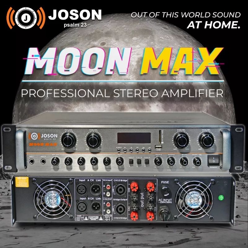 Joson Moon MAX Integrated Power Amplifier（2023 Model） | Shopee Philippines