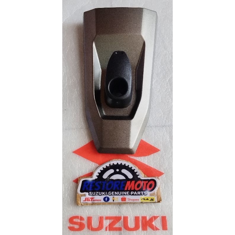 sgp-cover leg shield center ( silver ) for burgman street 125 / burgman ...