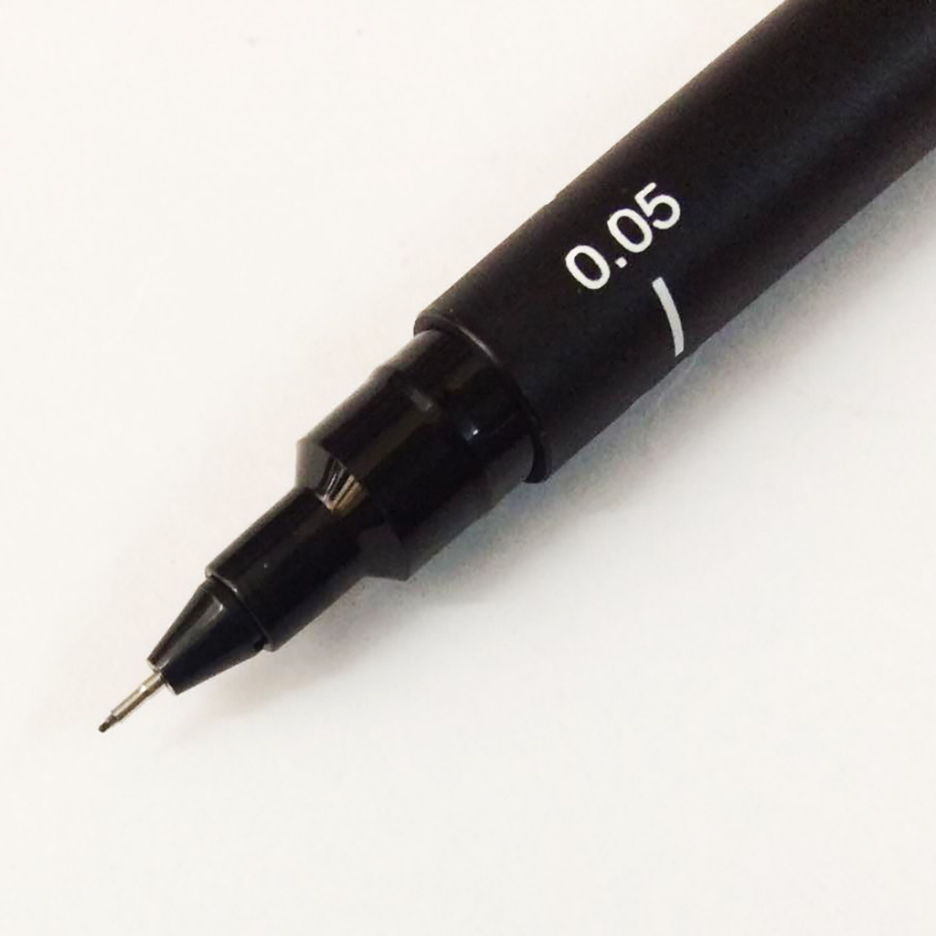 1pcs Unipin Drawing Pen (0.05MM - 0.8MM) Fineliner Engineering Office Writing Gift Black Ink Pen ...