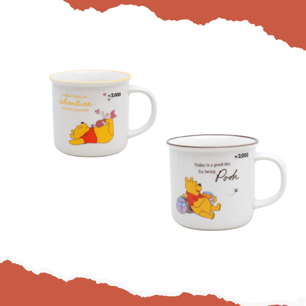 Daiso Korea - Winnie the Pooh Ceramic Mug | Shopee Philippines