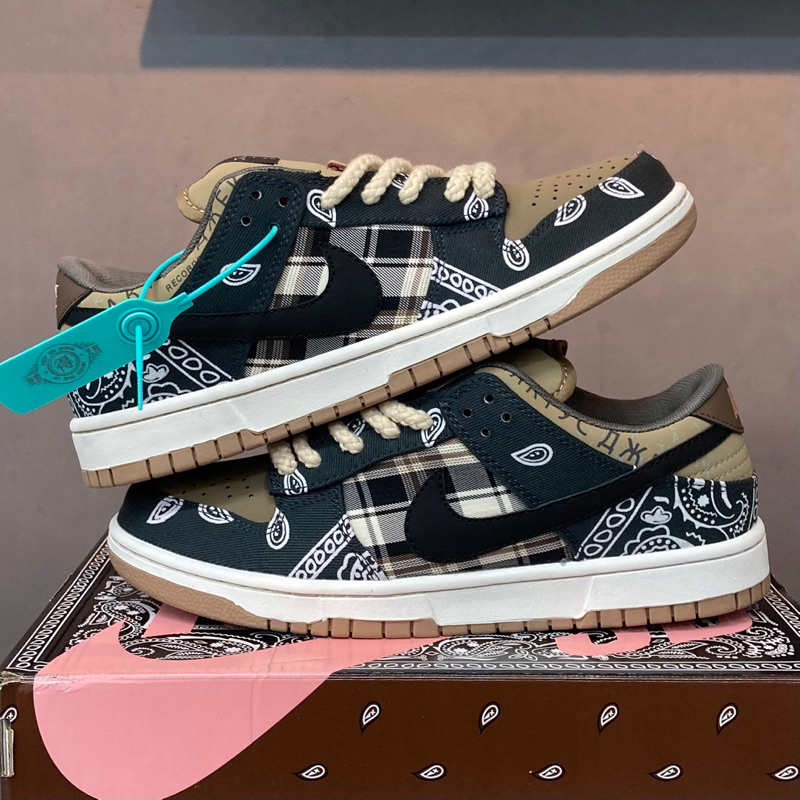 Nike SB Dunk Low BANDANA Cactus Jack for Men&Women by Xian Kicks ...