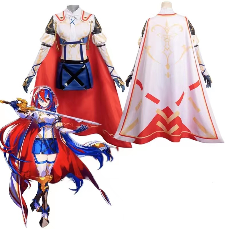 Fire Emblem Engage -Alear Cosplay Costume Cloak Gloves Outfits Suit For ...