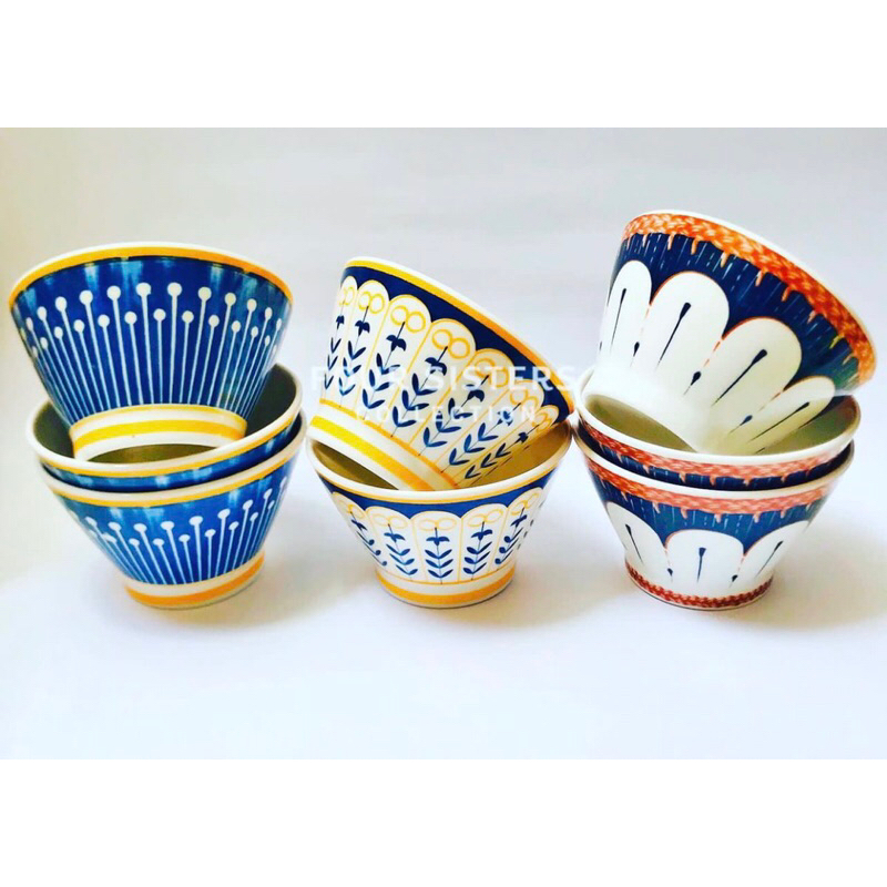 Soup / Rice Bowl Assorted Color Melamine | Shopee Philippines