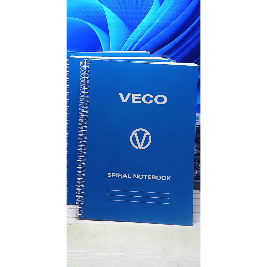 Veco Classic Spiral Notebook - 80 leaves by 2's and 5's | Shopee ...