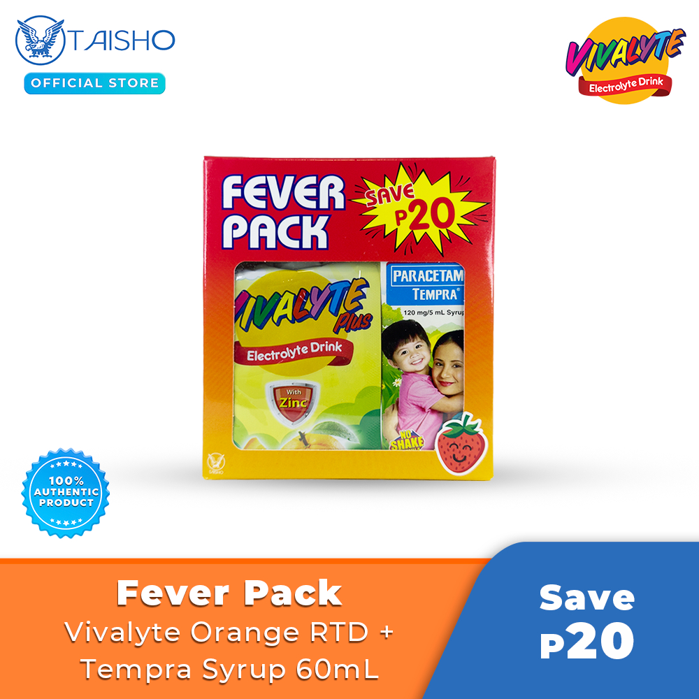 Vivalyte Fever Pack Save P20 | Shopee Philippines