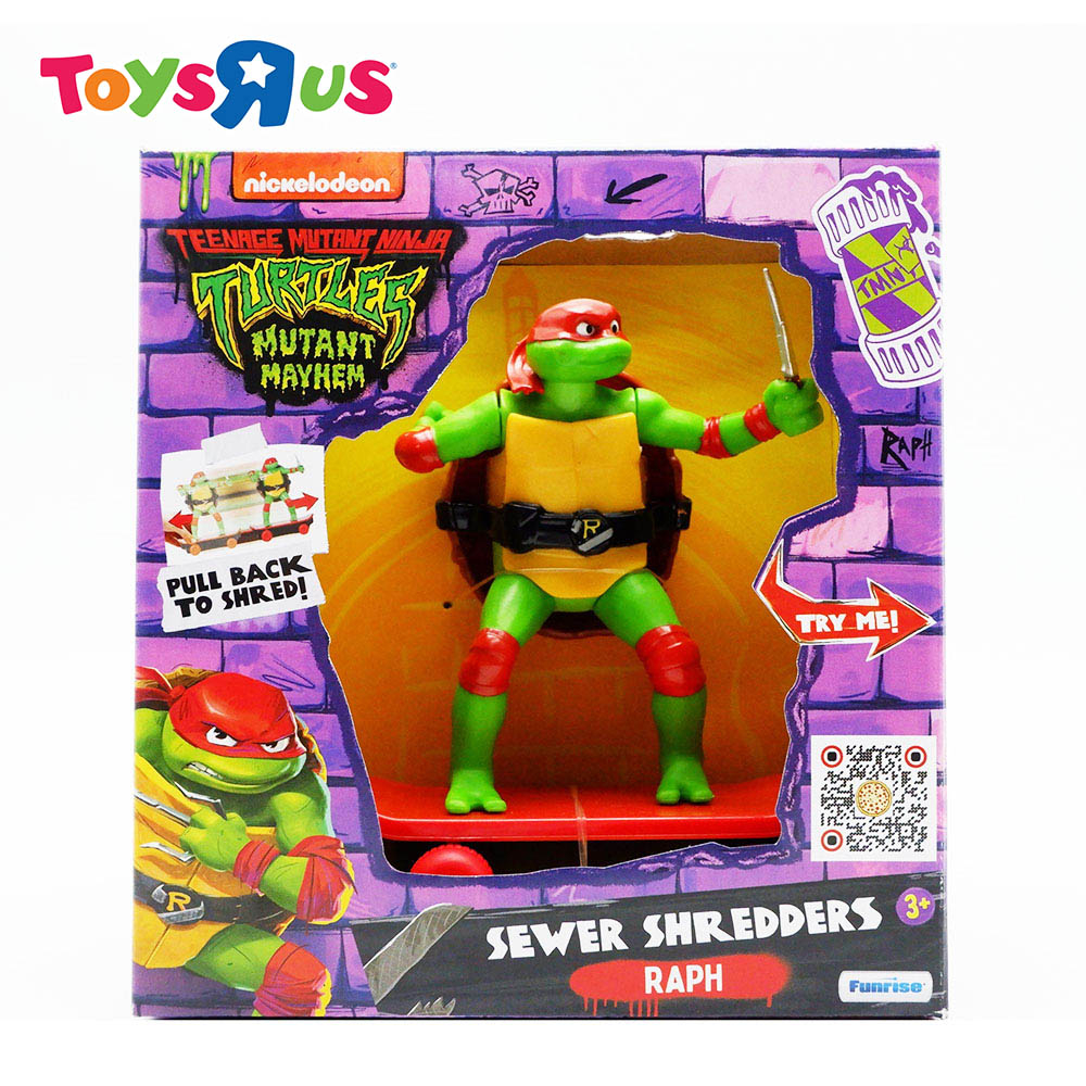 Teenage Mutant Ninja Turtles Mutant Mayhem Sewer Shredders - Raph | Shopee Philippines
