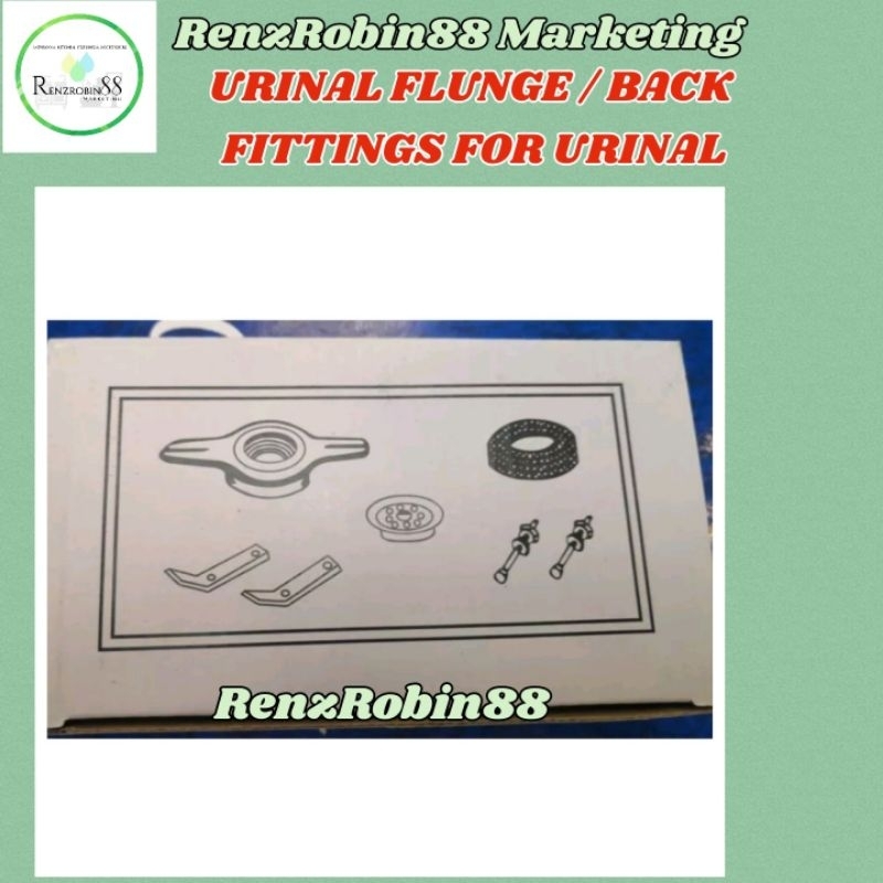 Urinal Flunge With Bracket / Back fittings for Urinal | Shopee Philippines