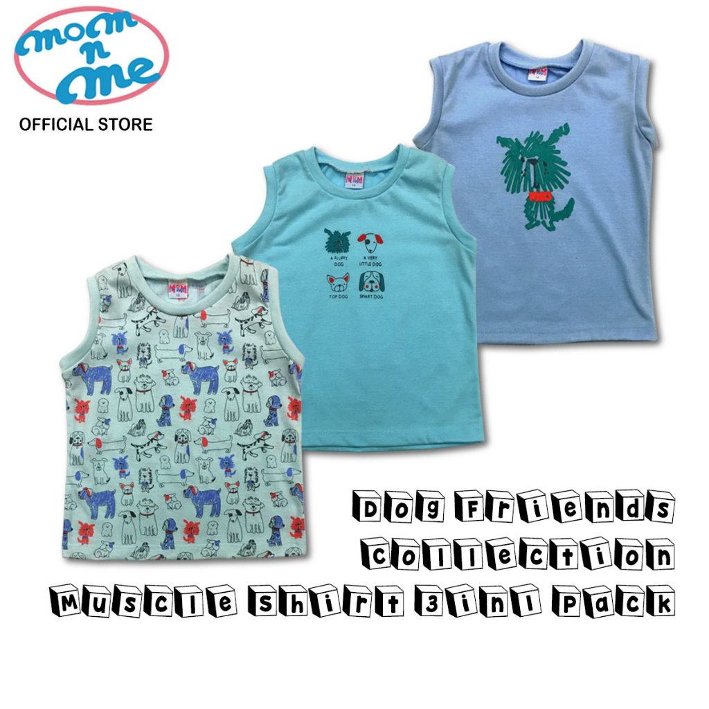 Mom N Me Baby Boys Clothes Toddler 3 In 1 Muscle Shirt Value Pack ...