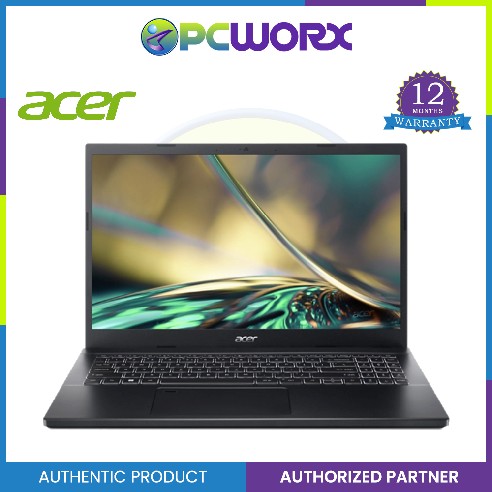 Acer A715-76G-5188 i5-12450H 8GB 512GB SSD 15.6" RTX2050 4GB Win11 | Shopee Philippines