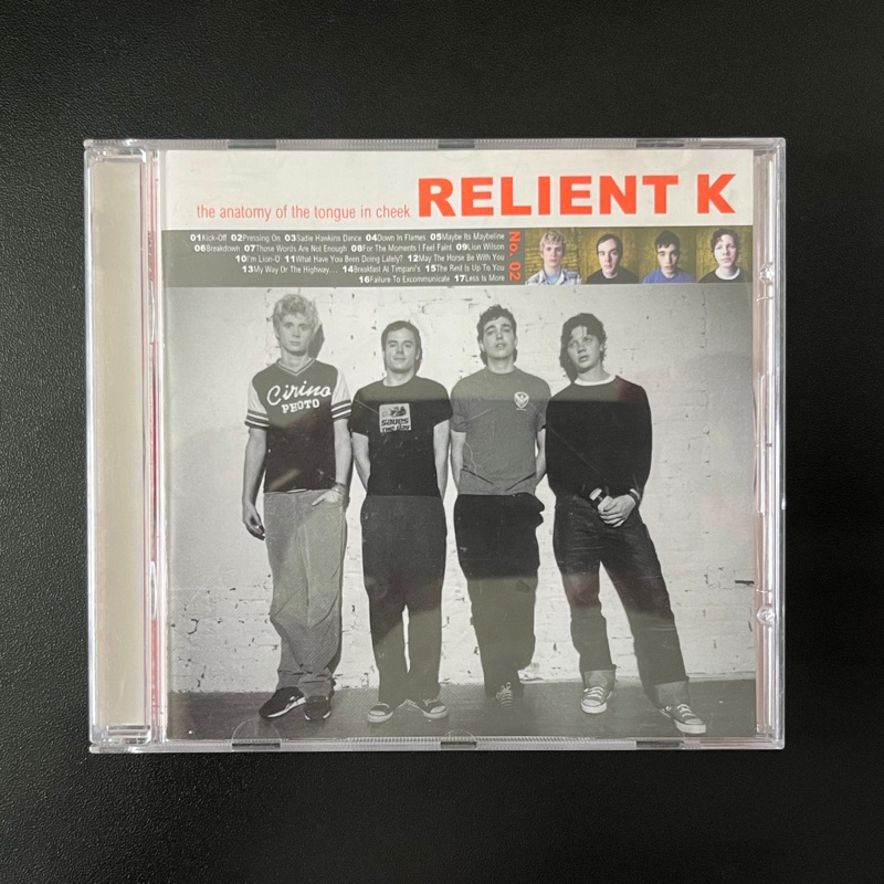 RELIENT K The Anatomy of the Tongue in Cheek CD ALBUM DISC (USA) POP ...