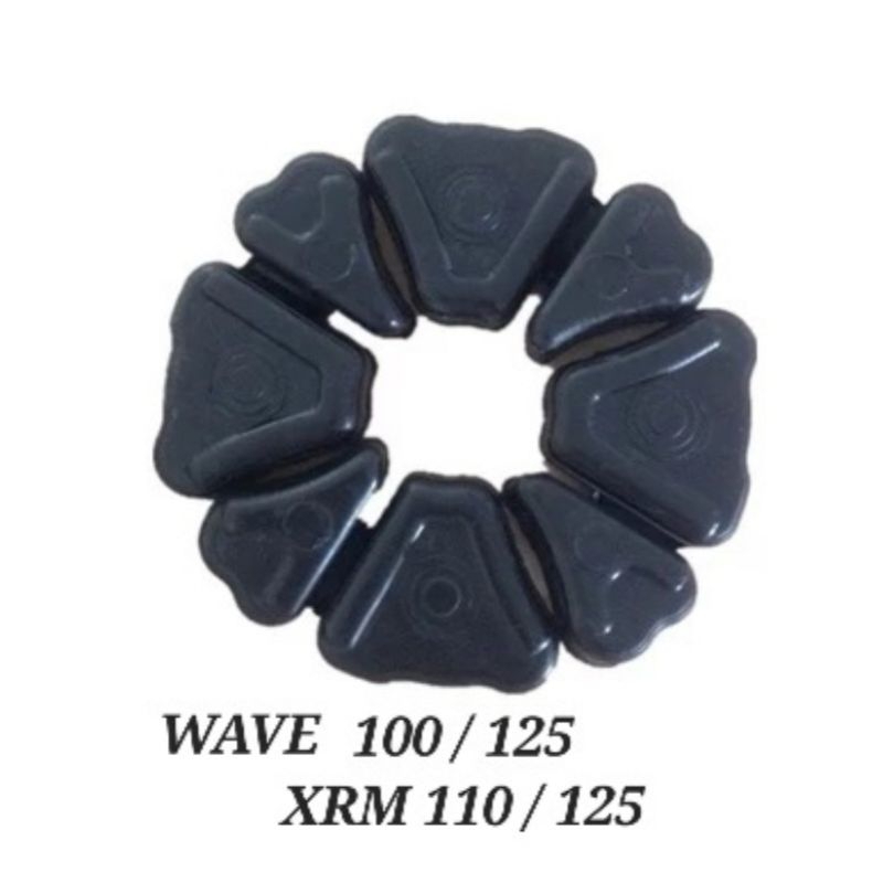 Rear Hub Damper (Rubber) Honda XRM 110, XRM 125, Wave 125, 100 & C100 ...