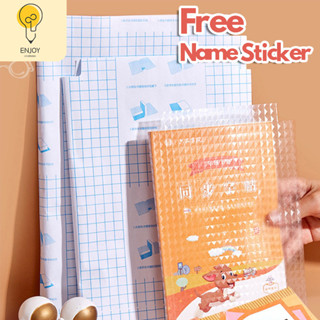 10 Sheets Self-adhesive Book Wrapper Transparent Self-adhesive ...