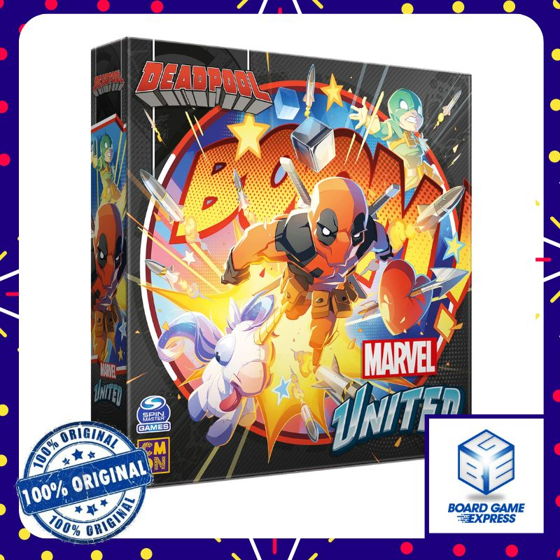 Marvel United X-Men: Deadpool - Board Games Express | Shopee Philippines