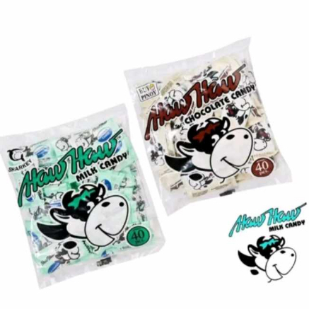 40 Pieces Haw Haw Choco and milk Candy | Shopee Philippines