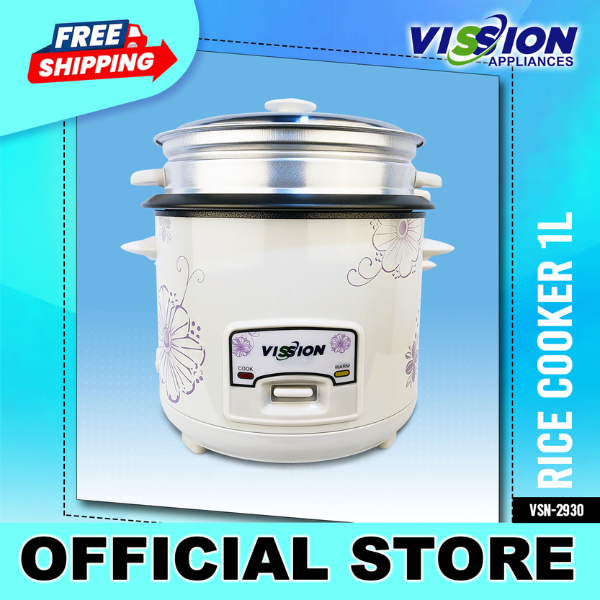 Vission Rice Cooker 1.0L and 1.5L | Shopee Philippines