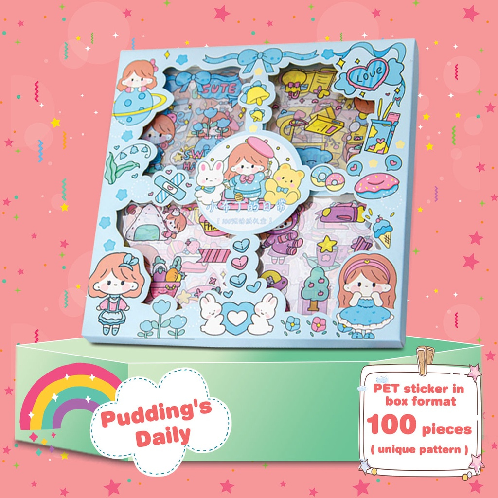 50PCS Cute Guka Stickers Kawaii Cartoon Stickers Children's Notebook ...