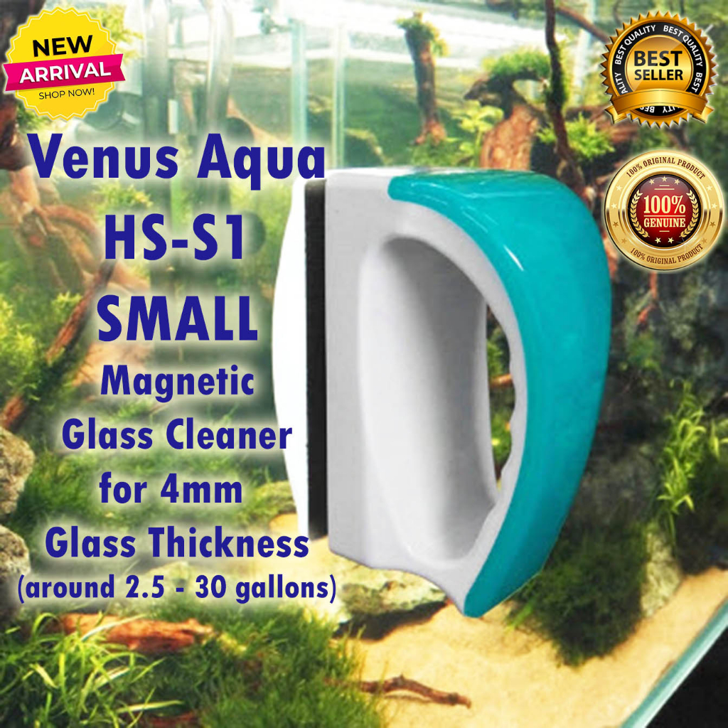 Venus Aqua/Aquawing HS-S1 Small Magnetic Glass Cleaner (Acc)(2.5Gl)(5Gl ...