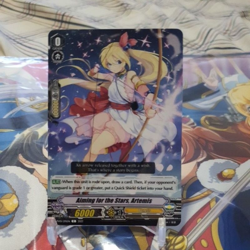 AIMING FOR THE STARS, ARTEMIS C D-PV01 CARDFIGHT VANGUARD ENGLISH | Shopee Philippines