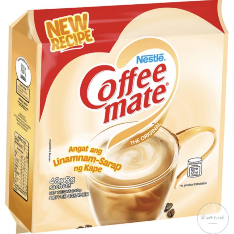 NESTLÉ COFFEE-MATE Coffee Creamer Sachet 5g - Pack of 48 Sachets ...