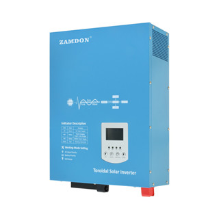 Zamdon 5KW 48V Toroidal Hybrid Off-grid Solar Inverter with 80A MPPT ...