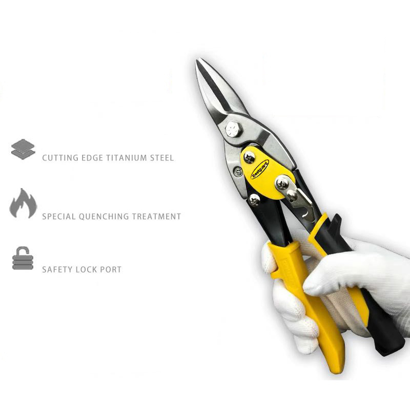 Powerful Aviation Scissors Metal Sheet Cutter Stainless Steel Scissors ...