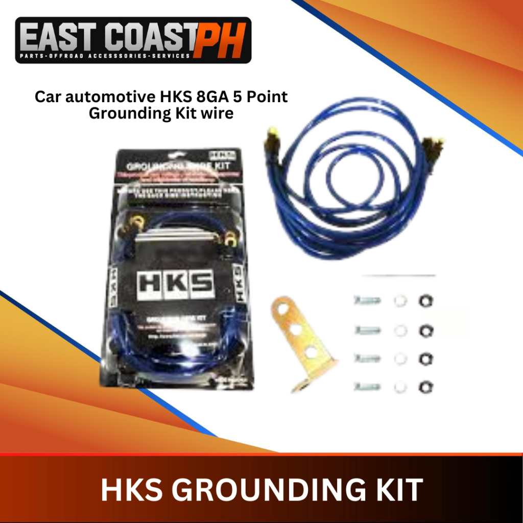 Car automotive HKS 8GA 5 Point Grounding Kit wire | Shopee Philippines