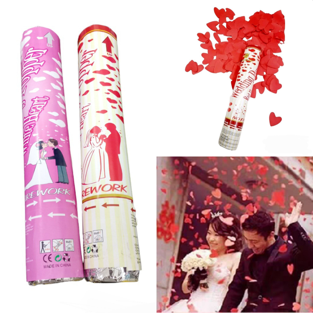 (Happy Bird) 30cm Wedding Popper party needs party Supplies | Shopee ...