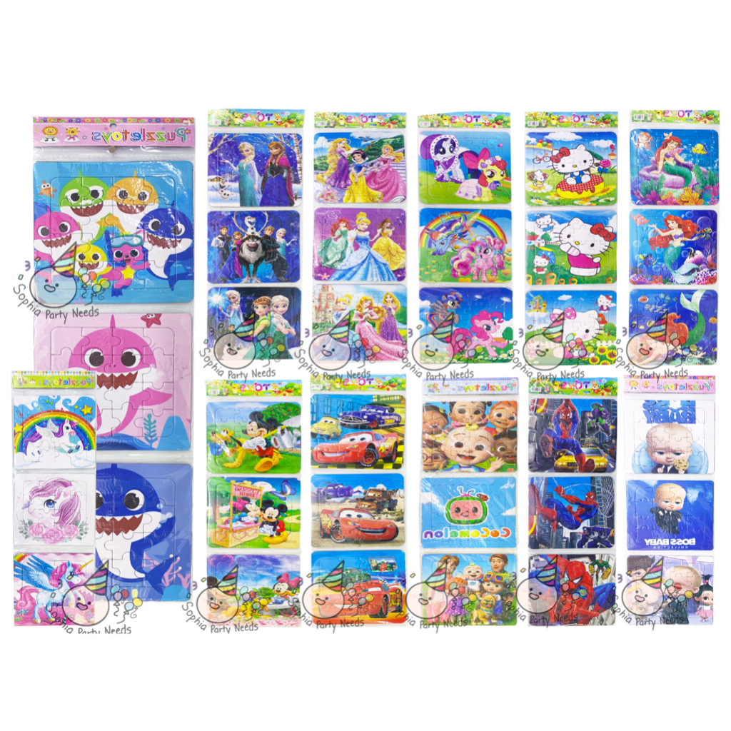 3 in 1 All Characters Puzzle for Prizes | Shopee Philippines