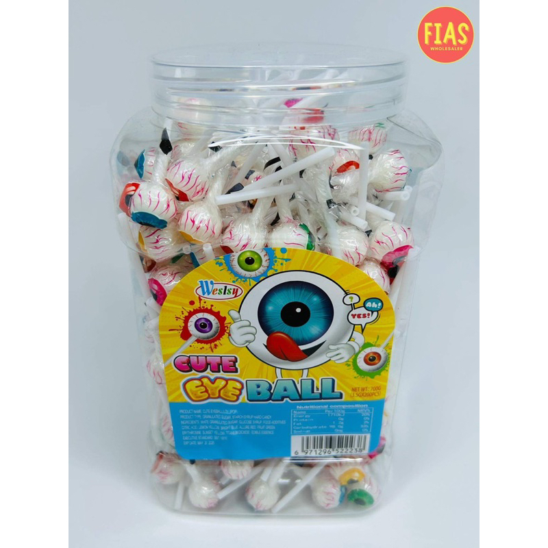 200 Pieces Mini Eyeball Lollipop Candy | Shopee Philippines