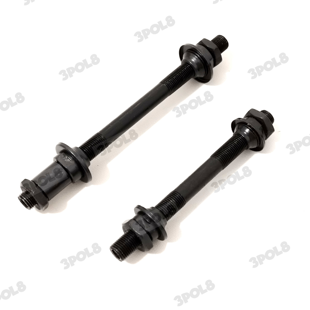 Ragusa Black Quick Release Rear Axle Bike Ehe QR For 145mm Hub Front ...