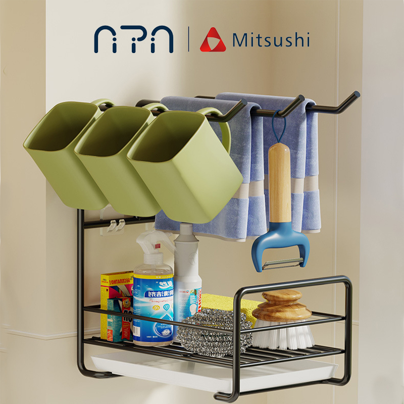 Nipiiin Kitchen Dish Cloth Rag Towel Holder Kitchen countertop rag ...