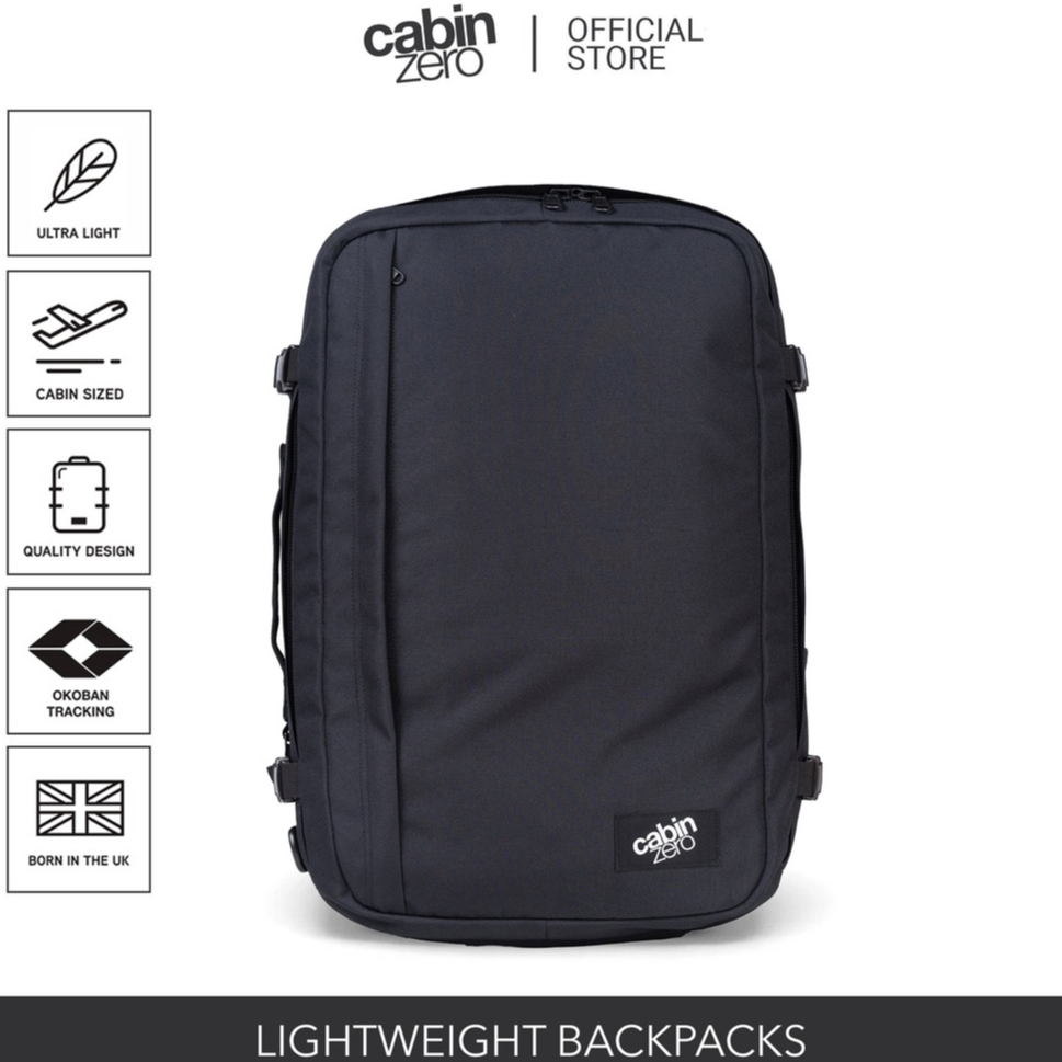 CabinZero Classic Plus 42L Hand Carry Luggage Travel Bag | Shopee ...