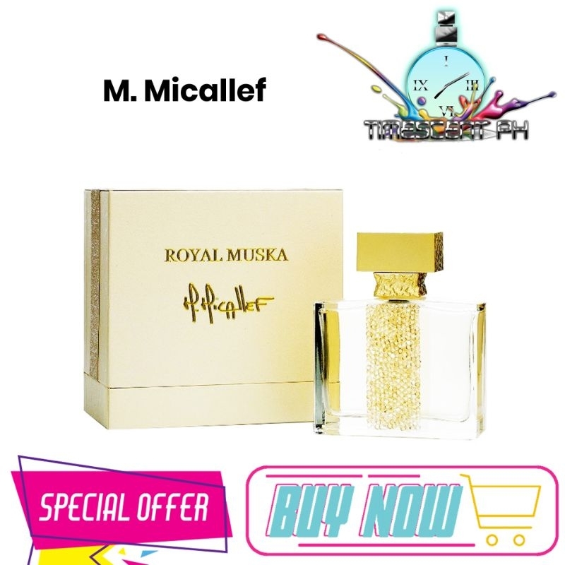 Royal Muska M. Micallef Floral Woody Sweet Scent for Women in Luxury ...