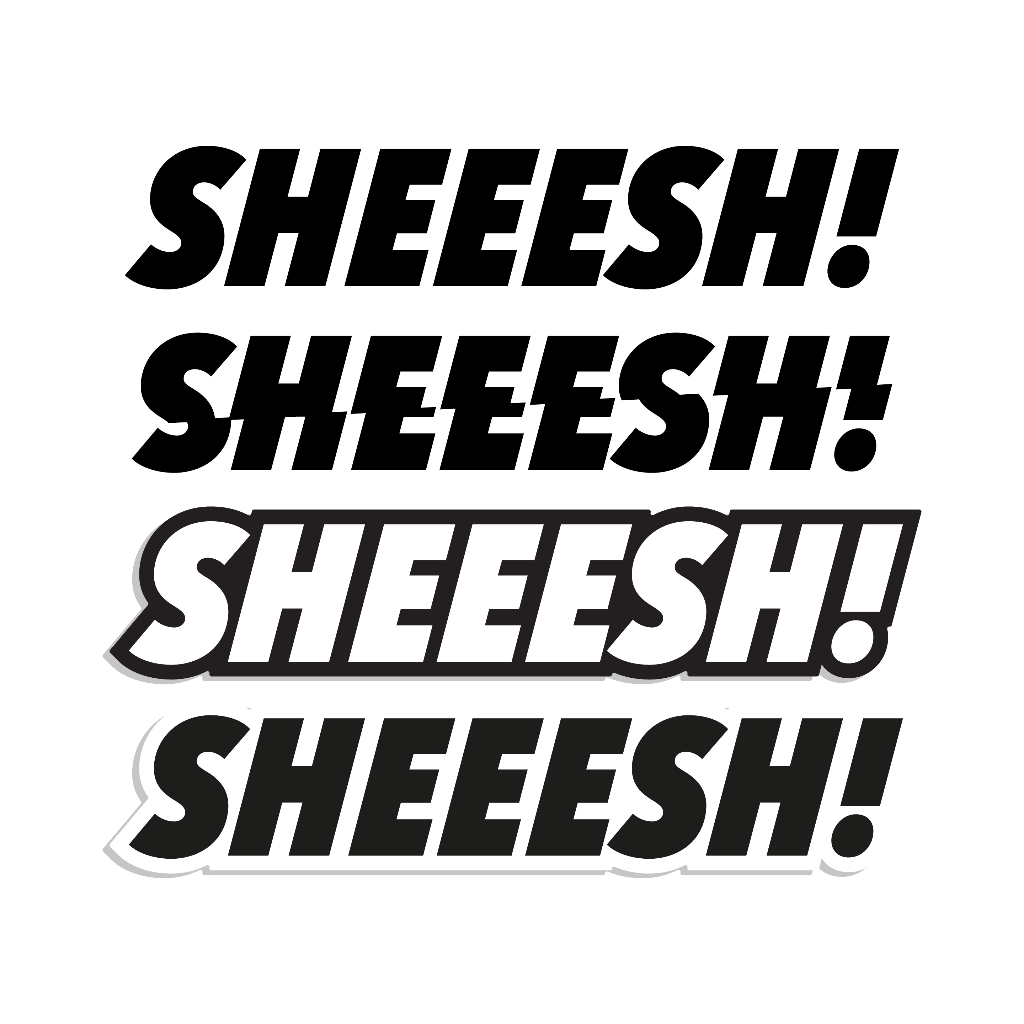 Sheesh!Decal and waterproof sticker | Shopee Philippines