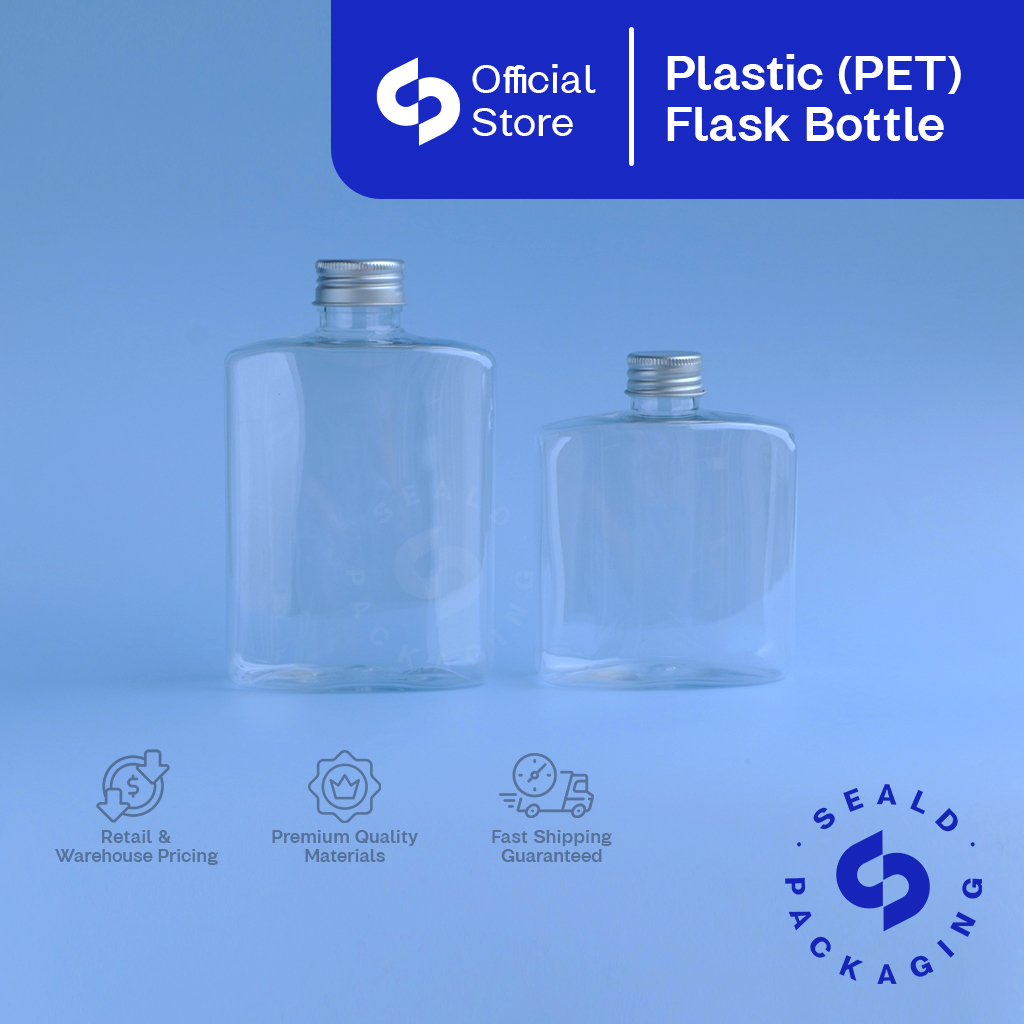 PET Bottle Flask 250mL and 350mL (PFL) | Shopee Philippines