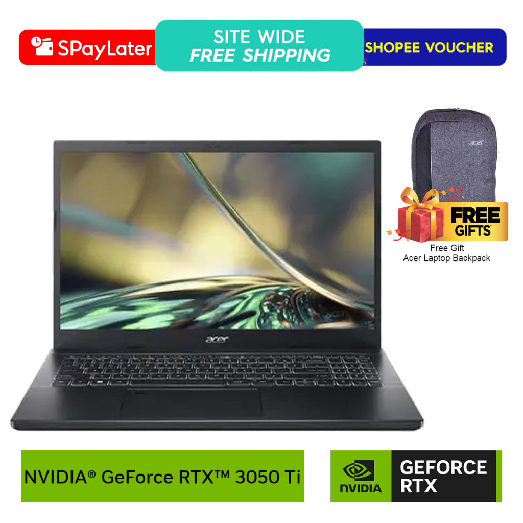 Acer Aspire 7 A715-76G-53J9 15.6 GeForce GTX 1650 4gb i5-12450H 8gb ...