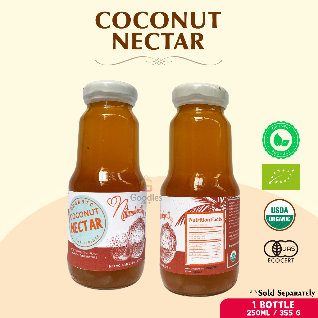 NaturalOPathy Coconut Nectar Philippines Coconut Organic Coco Nectar Healthy Maple Syrup Dr ...