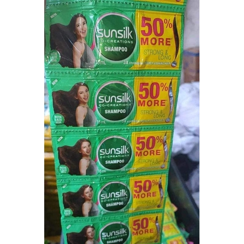 Sunsilk Shampoo trio 15ml sachet 12pcs | Shopee Philippines