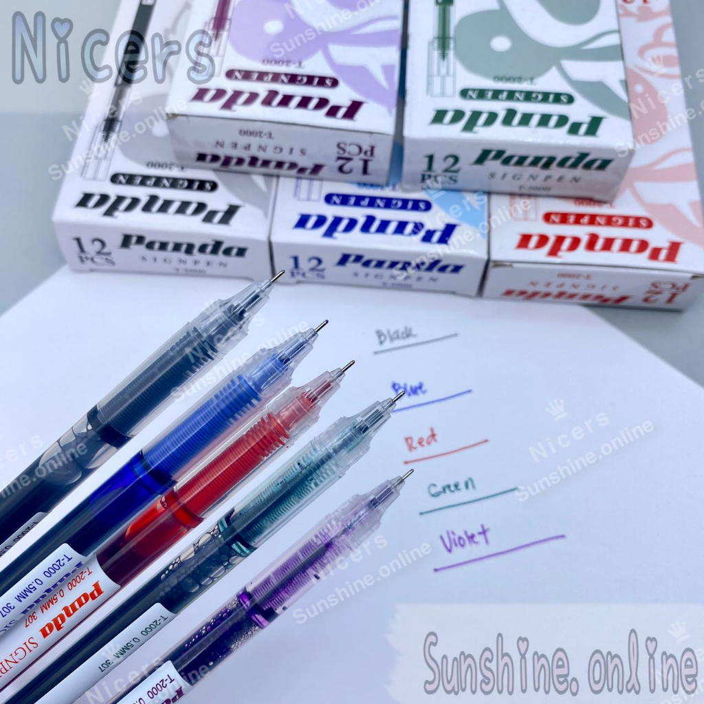 PANDA Signpen S2500 Liquid Ink Fade-Resistant large capacity 0.5mm ...