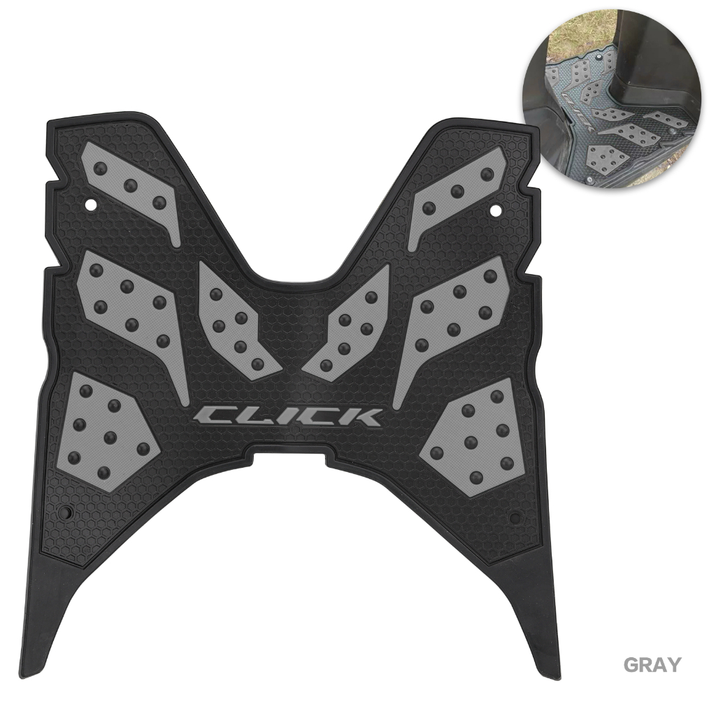 Honda Click 125i /150i Footboard Rubber Matting With Bolts For Click V1 ...
