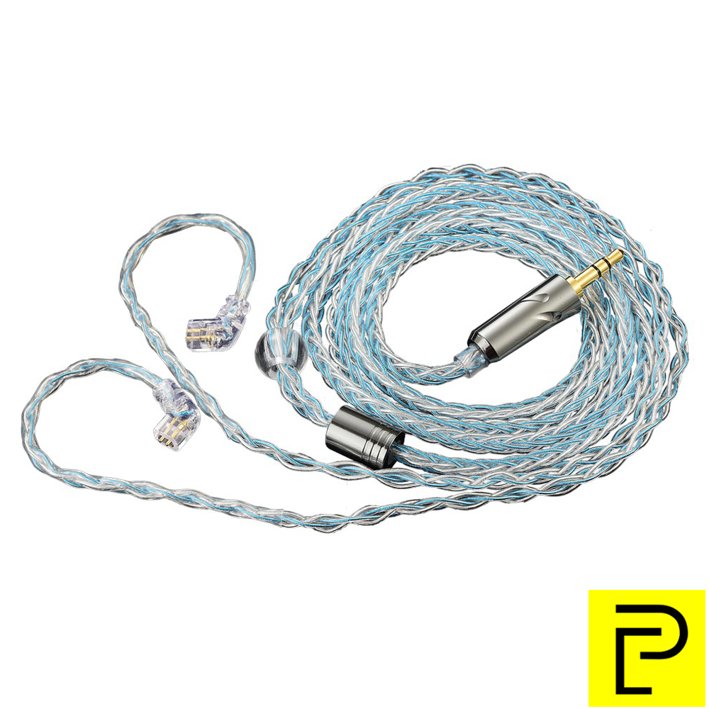 Qkz T1 Earphone Upgrade Cable Silver Plated 4 Core Qdc 2 Pin 3.5mm Plug Wire | Shopee Philippines