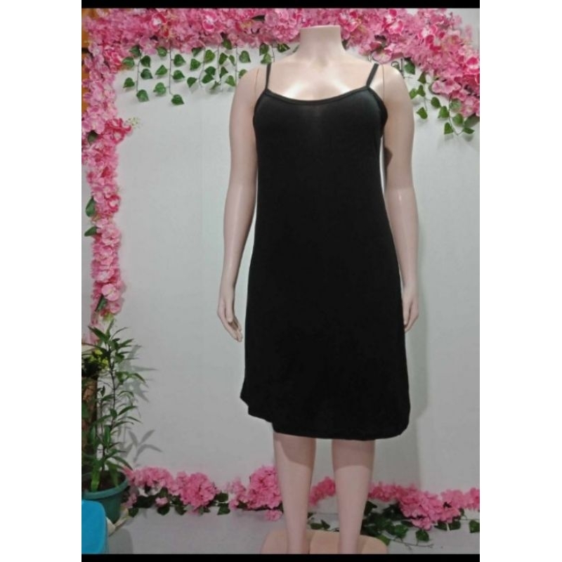 White Long Kamison Dress For Adult Free Size & Plus Size | Shopee ...