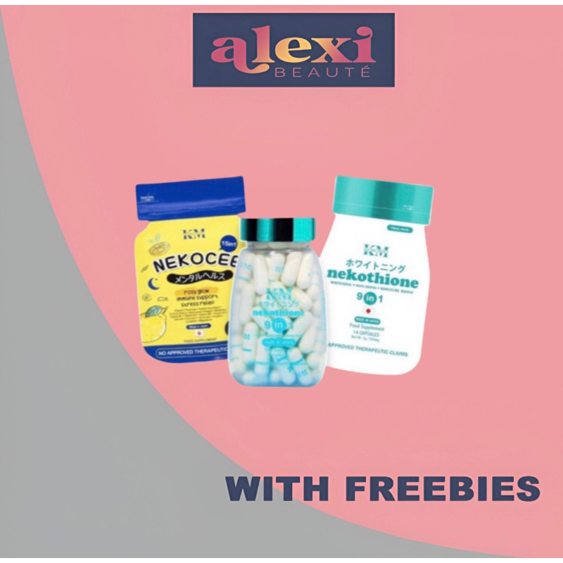NEKOTHIONE 9 in 1 NEKOCEE GLUTATHIONE COLLAGEN L-CYSTINE KAT MELENDEZ ...
