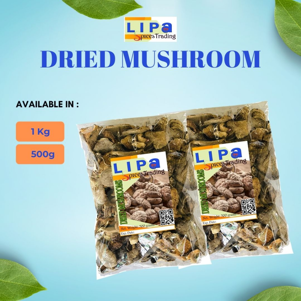 Lipa Spices Trading Dried Mushroom Shiitake 1 Kilo | 500 Grams | Shopee ...
