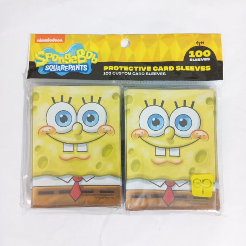 SpongeBob SquarePants Nickelodeon Protective Card Sleeves USAOPOLY ...