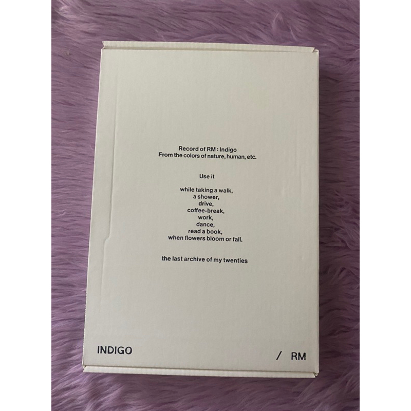 RM Indigo Album UNSEALED | Shopee Philippines