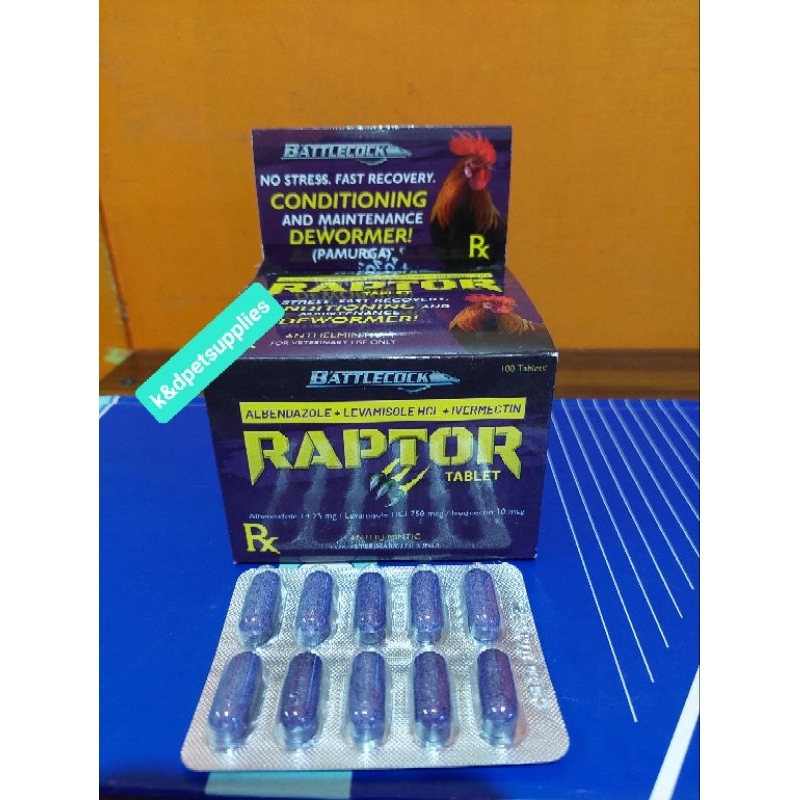RAPTOR DEWORMER SOLD PER 10 TABLETS | Shopee Philippines